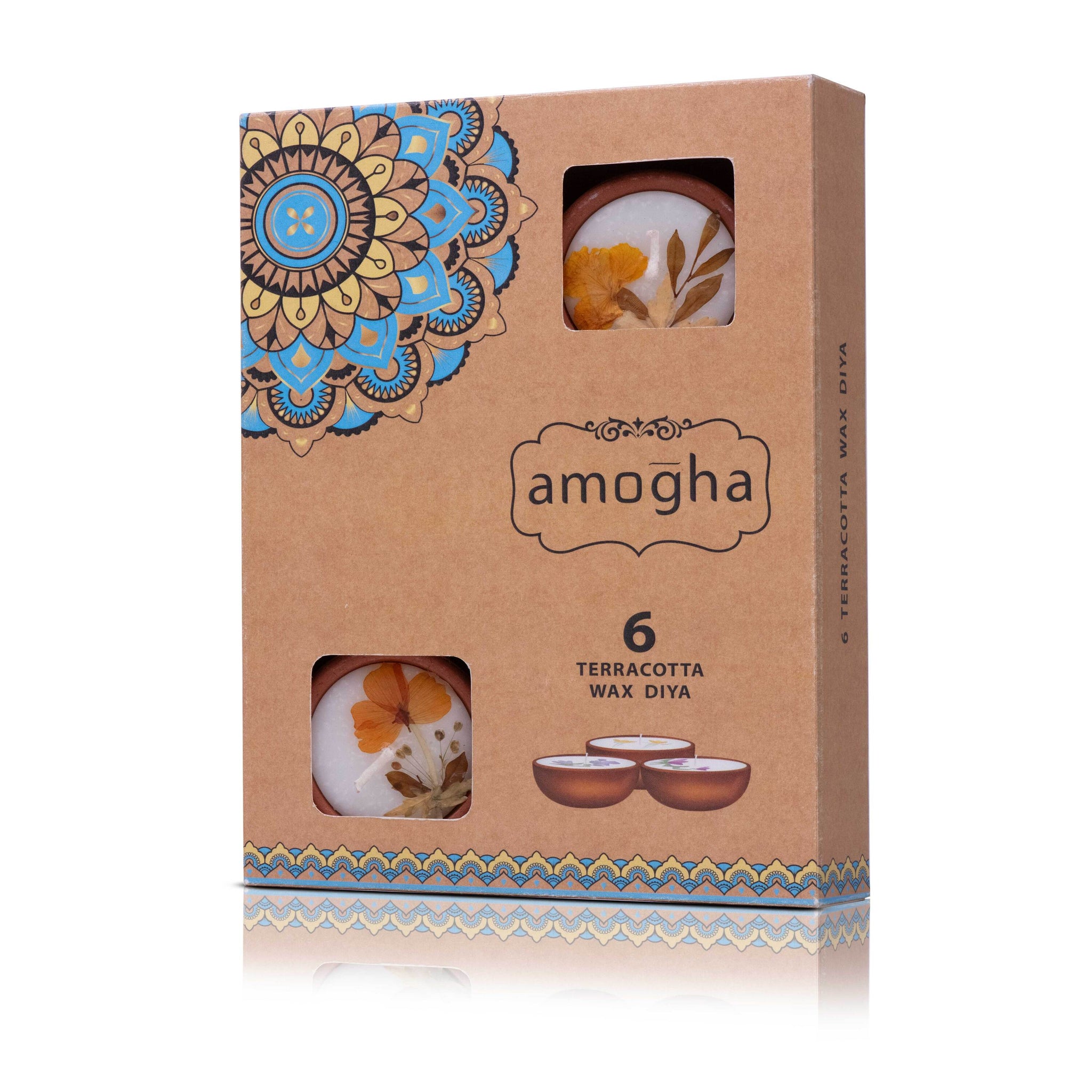 Terracotta Wax Diya– Amogha - Cycle.in