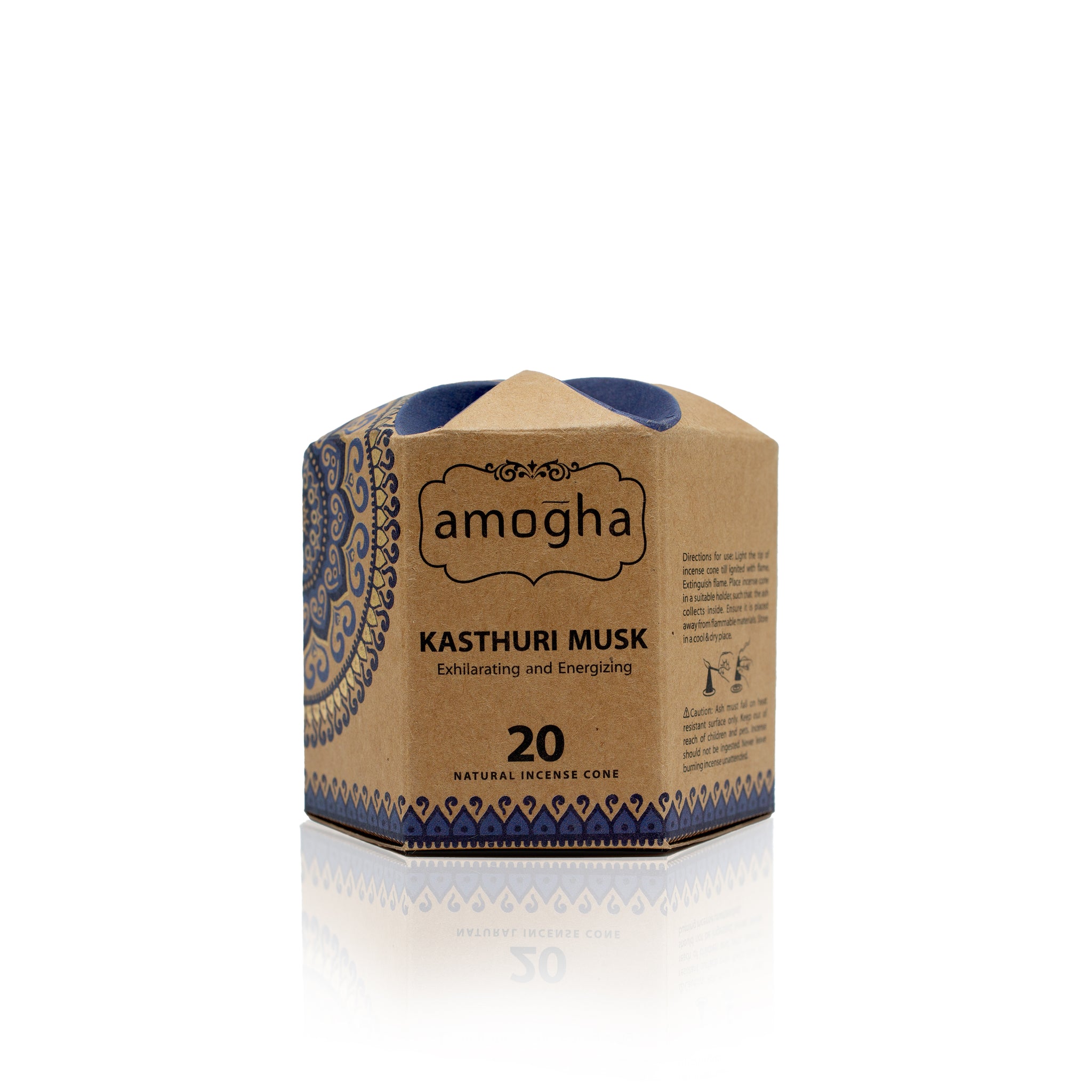 Kasthuri Musk Incense Cone– Amogha - Cycle.in