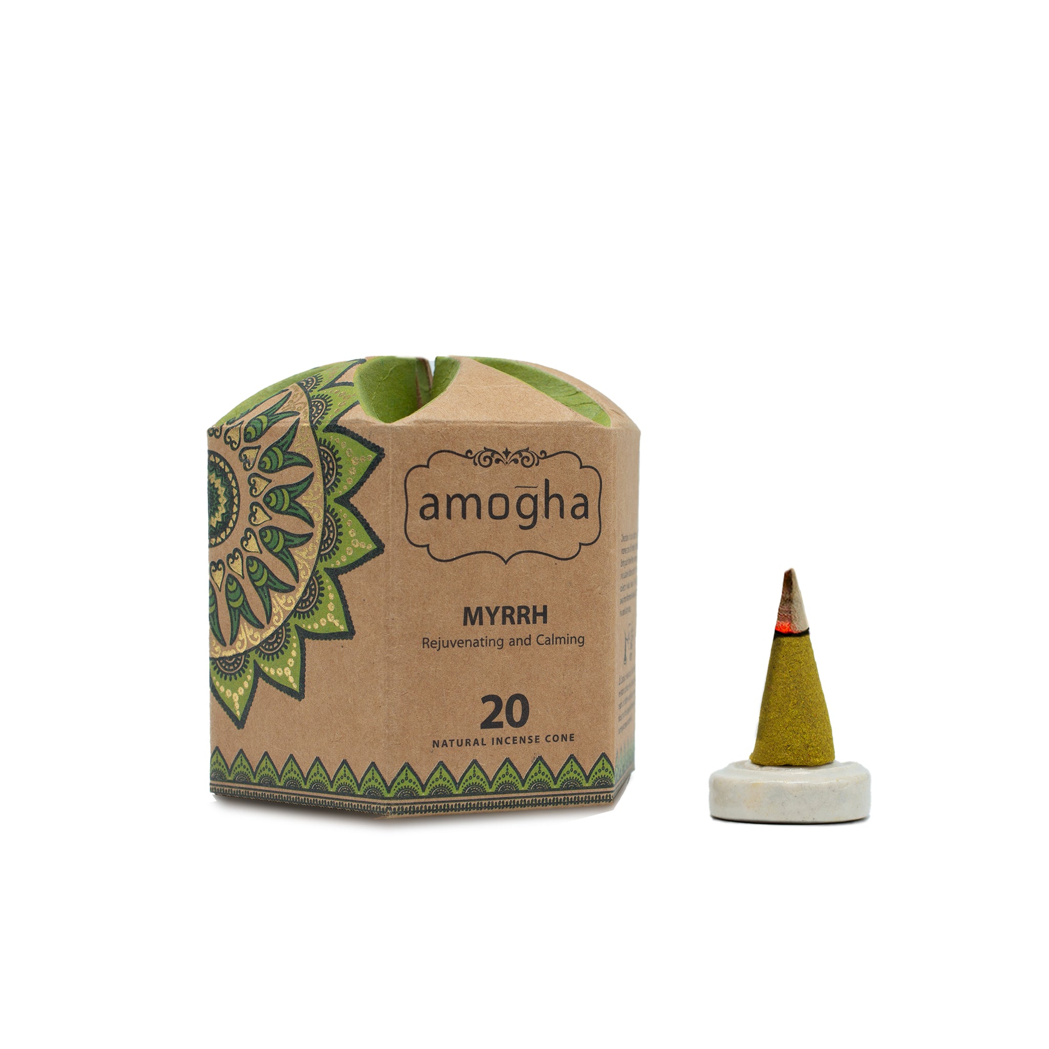 Myrrh Incense Cone– Amogha - Cycle.in